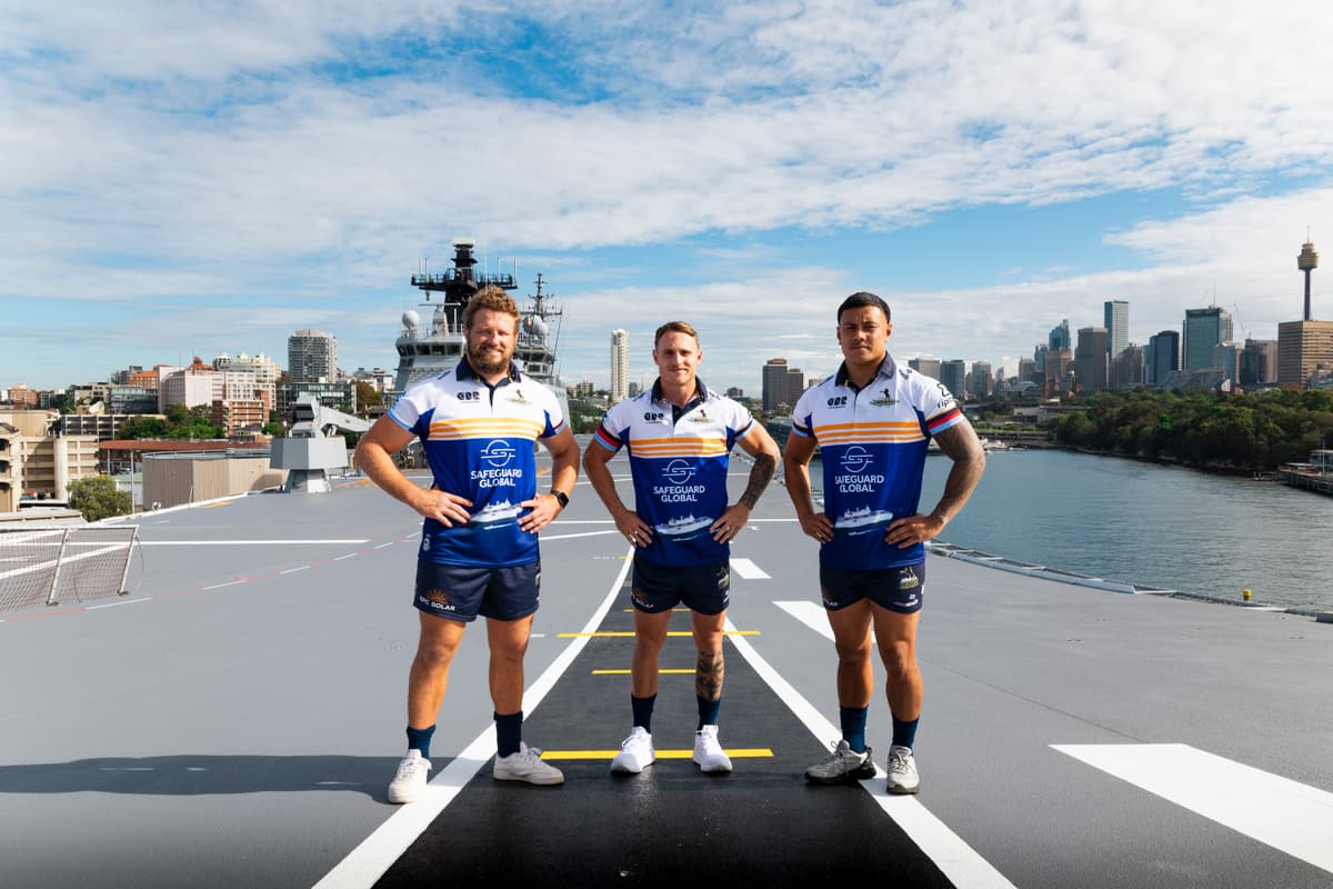 Brumbies unveil jersey for Anzac Weekend Round