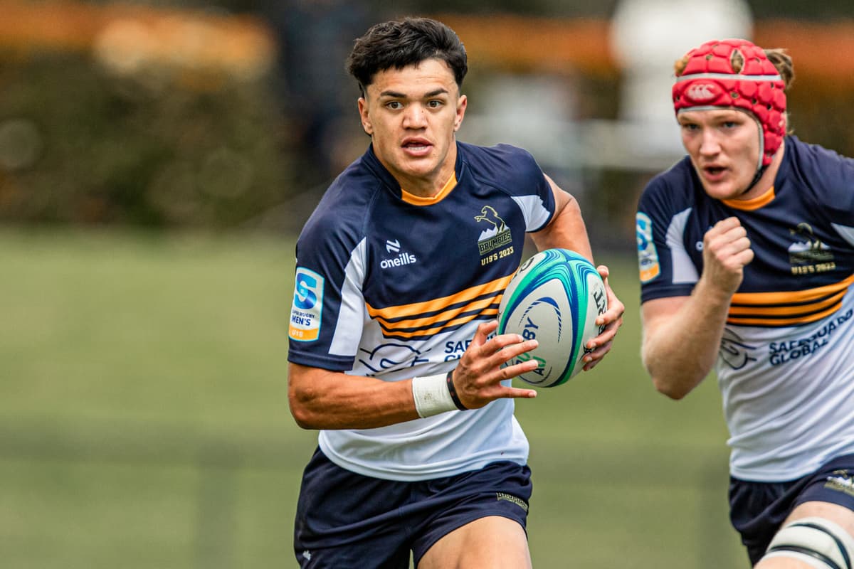 Eight Brumbies in Australia U20s squad for Rugby Championship