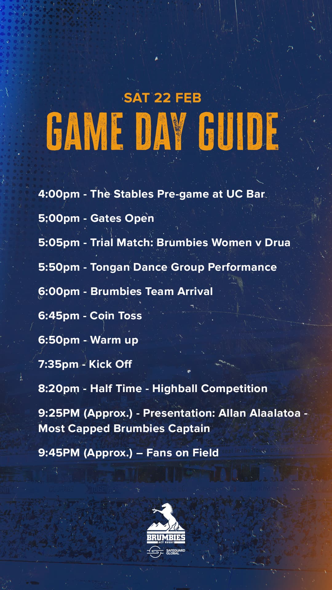 Game Day Guide: Round 2 vs Western Force